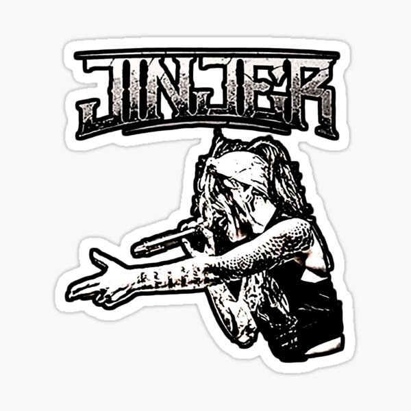 " best musical jinjer design art" Sticker for Sale by Abdul122 | Redbubble