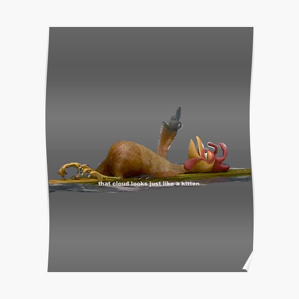 "Chicken Joe, clouds" Poster for Sale by SeanPhillips | Redbubble