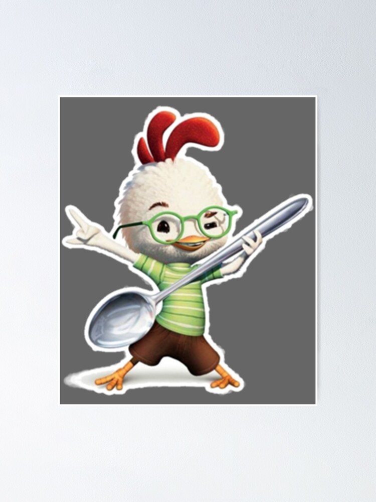 "Chicken Little Dancing" Poster for Sale by SeanPhillips | Redbubble