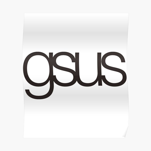 "gsus jesus" Poster for Sale by DuskFeciol | Redbubble