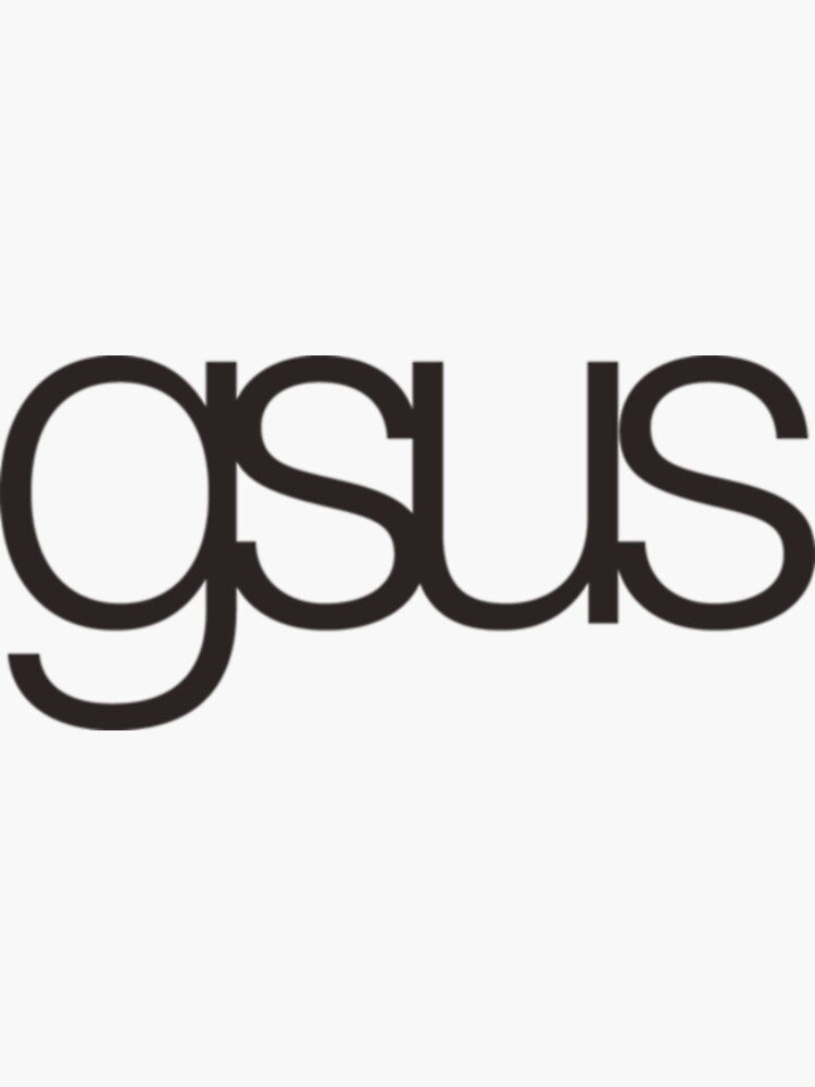 "gsus jesus" Sticker for Sale by DuskFeciol | Redbubble