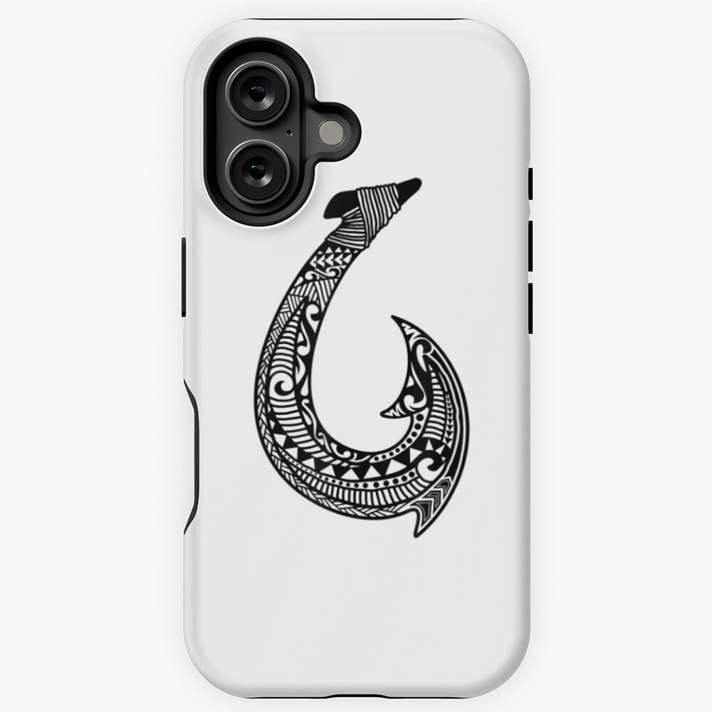 "Tribal Hawaiian Fish Hook Pacific Islander Ocean Fishing" Poster for ...