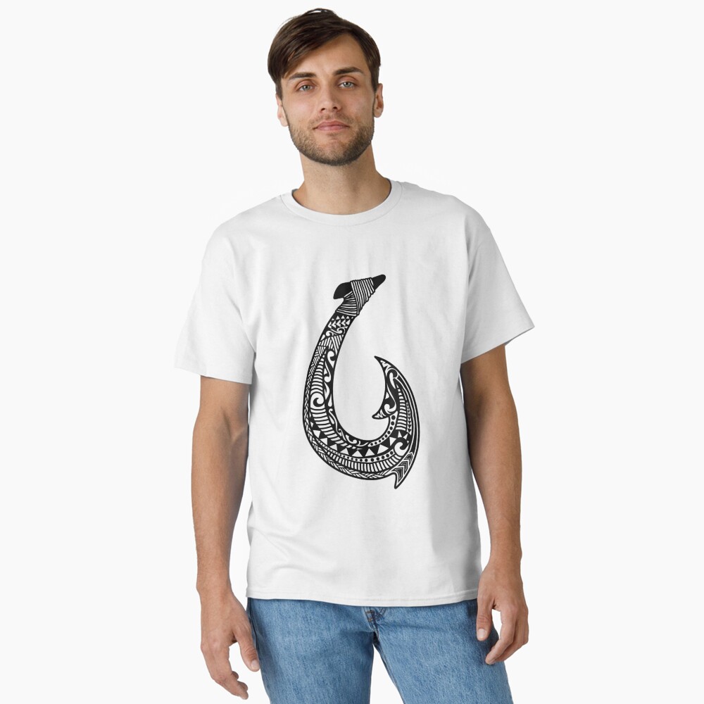 "Tribal Hawaiian Fish Hook Pacific Islander Ocean Fishing" Poster for ...