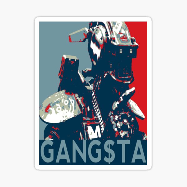 "GANG$TA" Sticker for Sale by kenneymabie | Redbubble