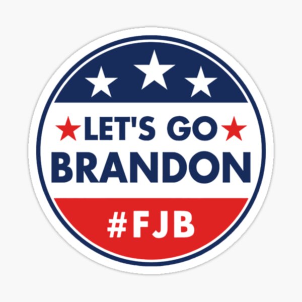 "Let's Go Branson Brandon Conservative Anti Liberal" Sticker for Sale ...