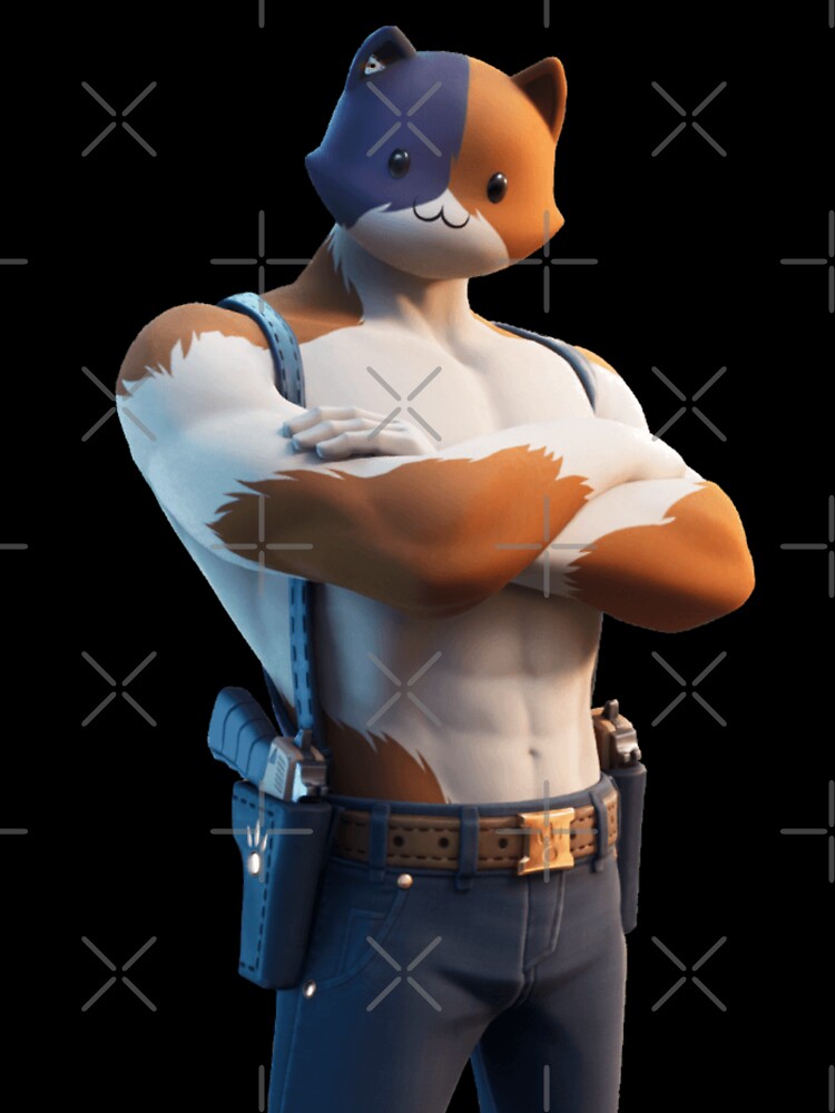 "meowscles character" Kids T-Shirt for Sale by happykiddos | Redbubble