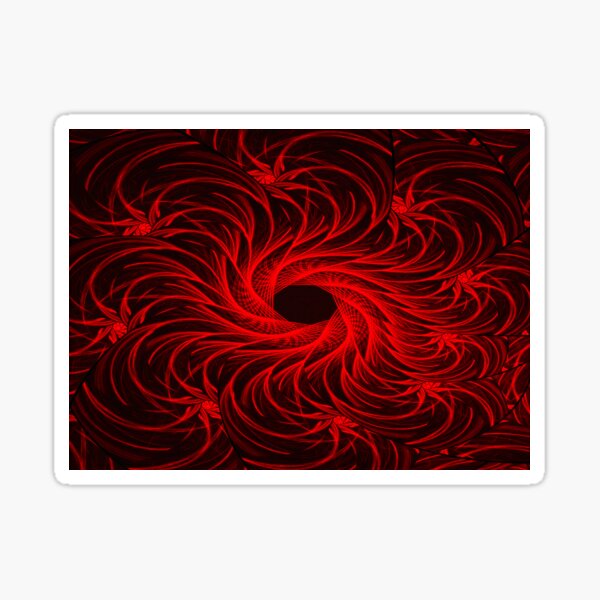 "Escher Bloom " Sticker by bettycruz | Redbubble