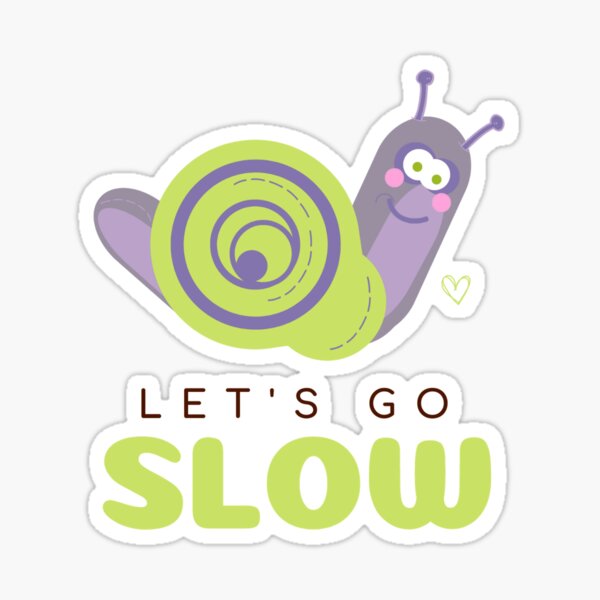 "#Slow Living" Sticker for Sale by MotherSista | Redbubble
