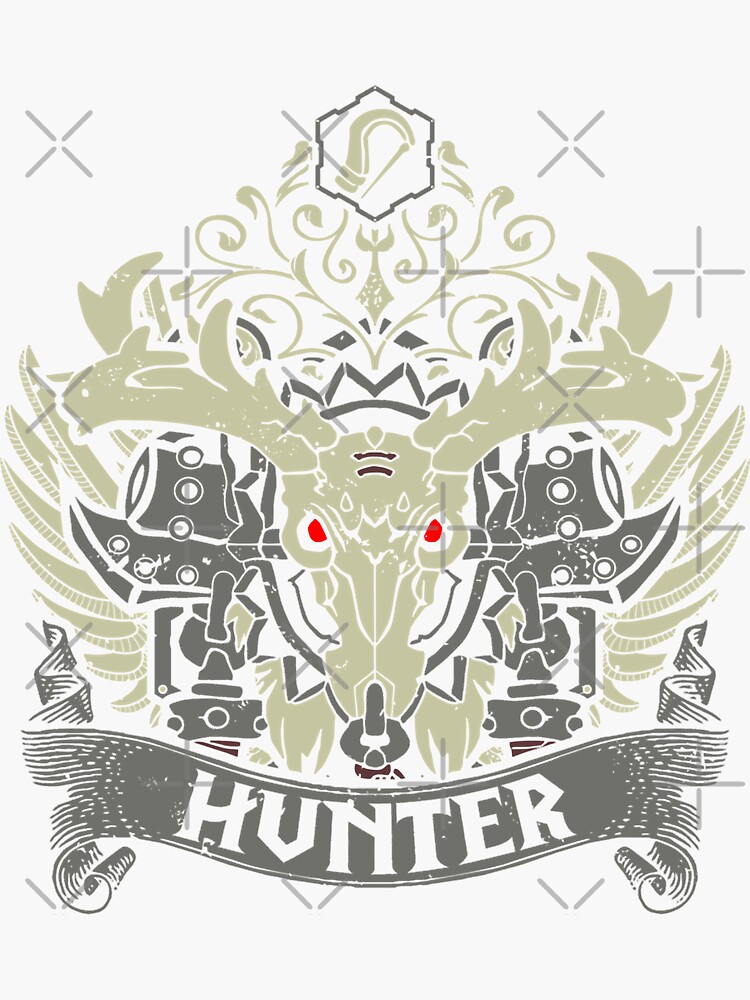 "Mens Best Anime Guild Hunter Awesome For Movie Fan" Sticker for Sale ...