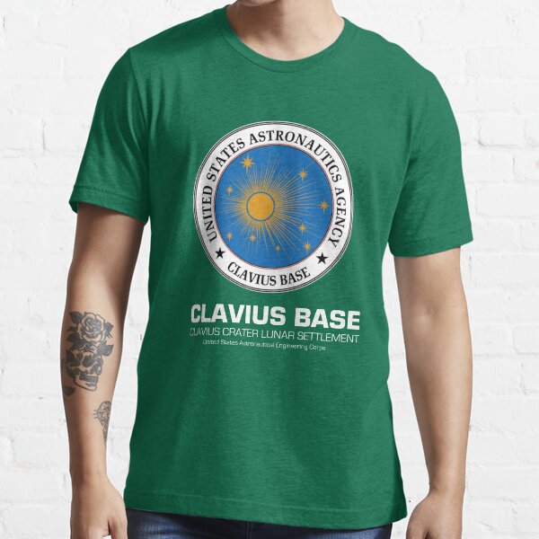 "Clavius Base Inspired By 2001 A Space Odyssey Trending " T-shirt for ...