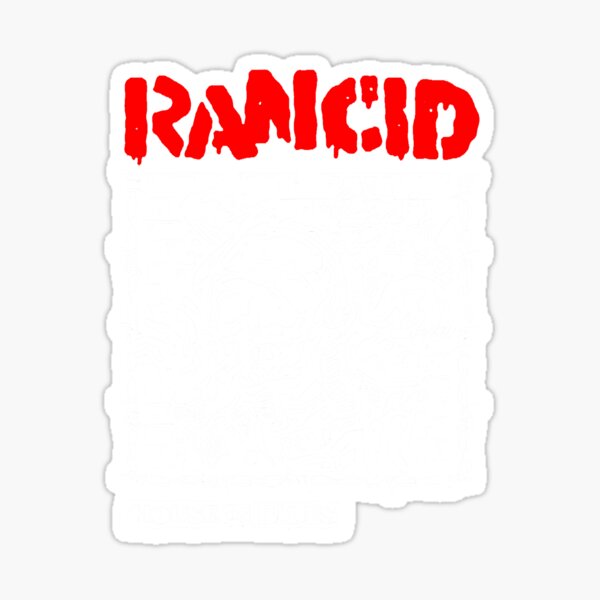 "Rancid" Sticker for Sale by lusco75gn | Redbubble