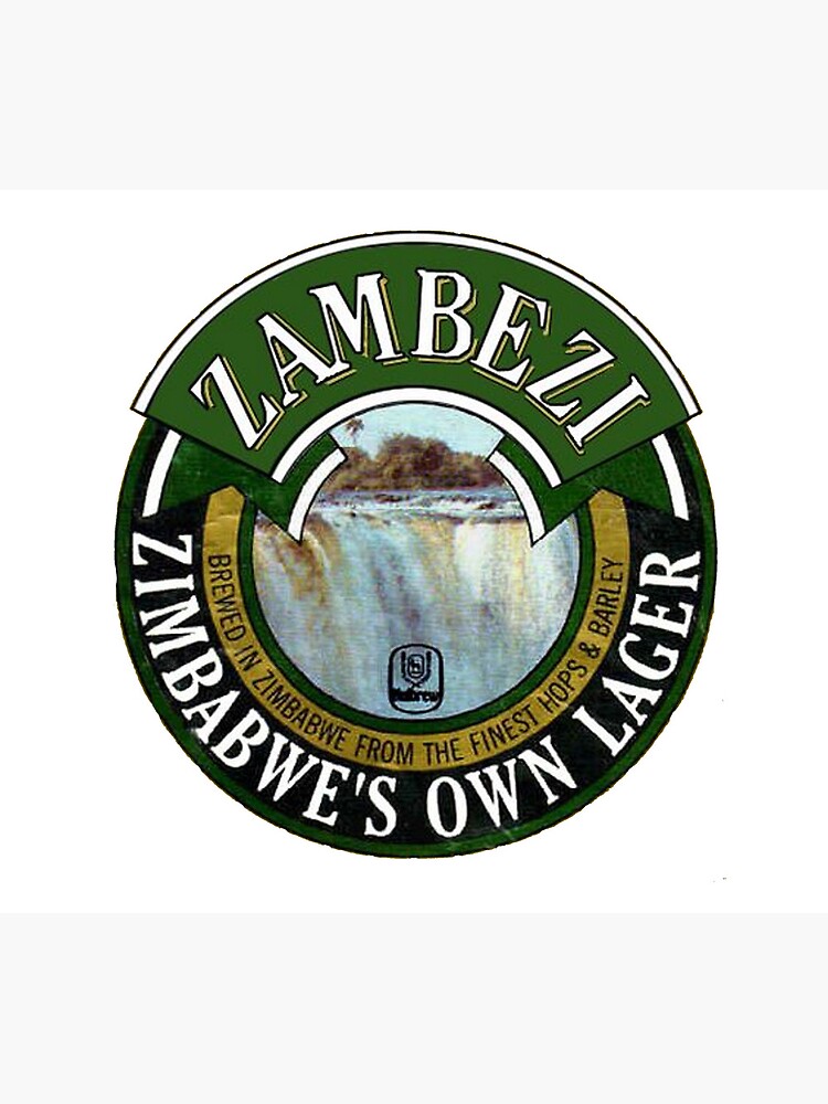 "Vintage Zambezi Lager Logo" Art Print for Sale by bopdown | Redbubble