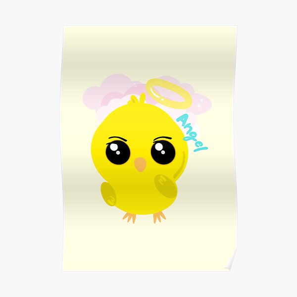 "Coco Chick is angel" Poster for Sale by HuiArt | Redbubble