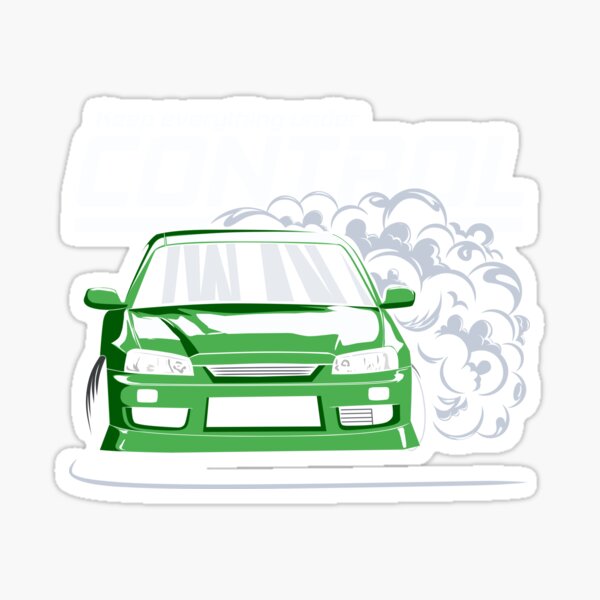 "Keep everything under control (green)" Sticker for Sale by JayPaburisat | Redbubble