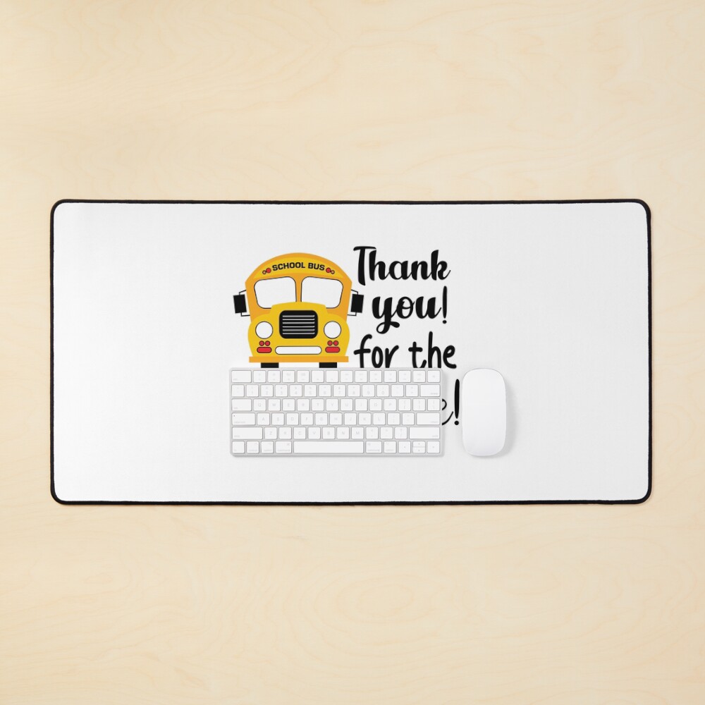 "Thank You For The Sweet Ride School Bus Driver Appreciation School ...