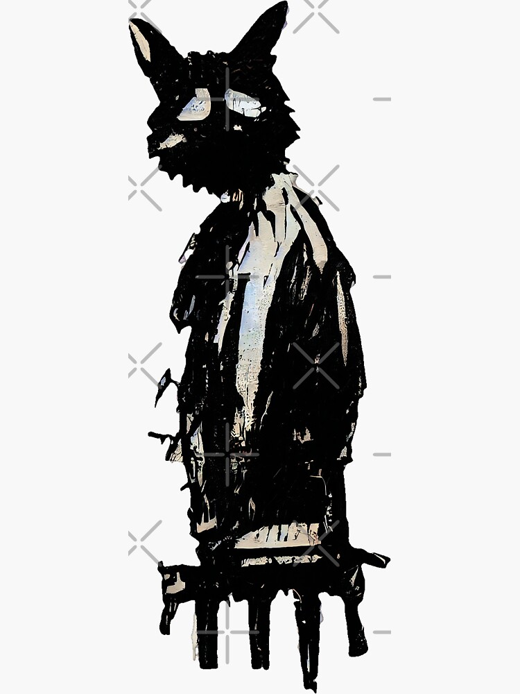 "Graffiti style cat" Sticker for Sale by hamptidampti | Redbubble