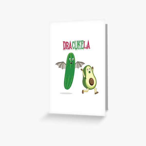 "Halloween Vegetable for Kids Family Vampire Green Cucumber Pickle ...