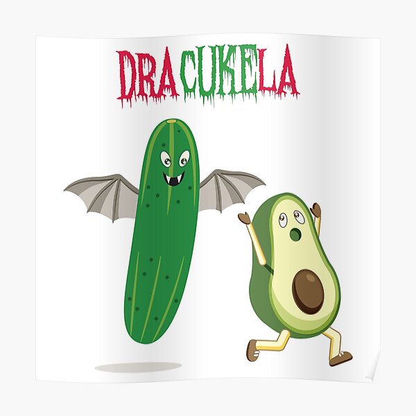 "Halloween Vegetable for Kids Family Vampire Green Cucumber Pickle ...