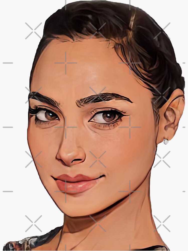 "Special Present Gal Gadot Cute Graphic Gifts" Sticker for Sale by ...