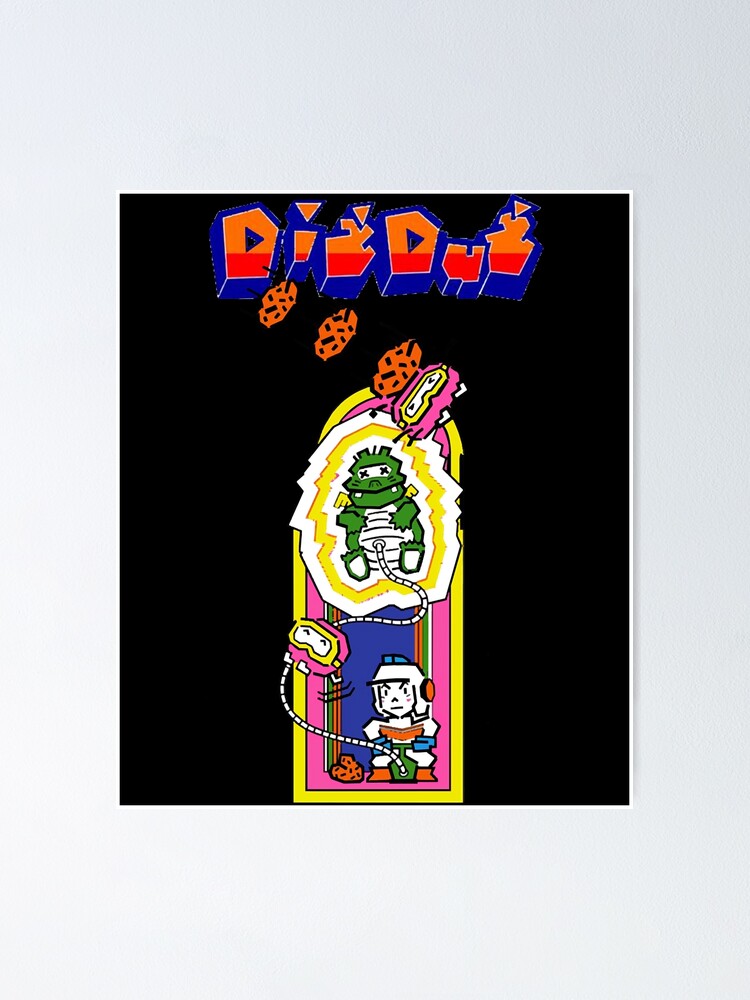 "Best Women Stranger Things Dig Dug Photographic Style" Poster for Sale ...