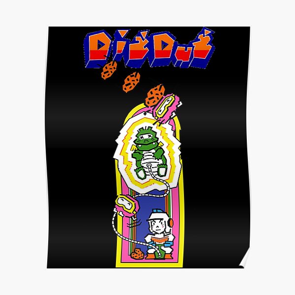 "Best Women Stranger Things Dig Dug Photographic Style" Poster for Sale ...