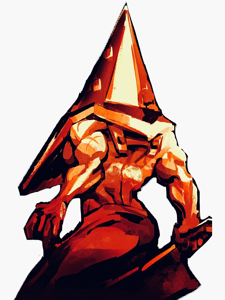 "pyramid head" Sticker for Sale by karvviie | Redbubble