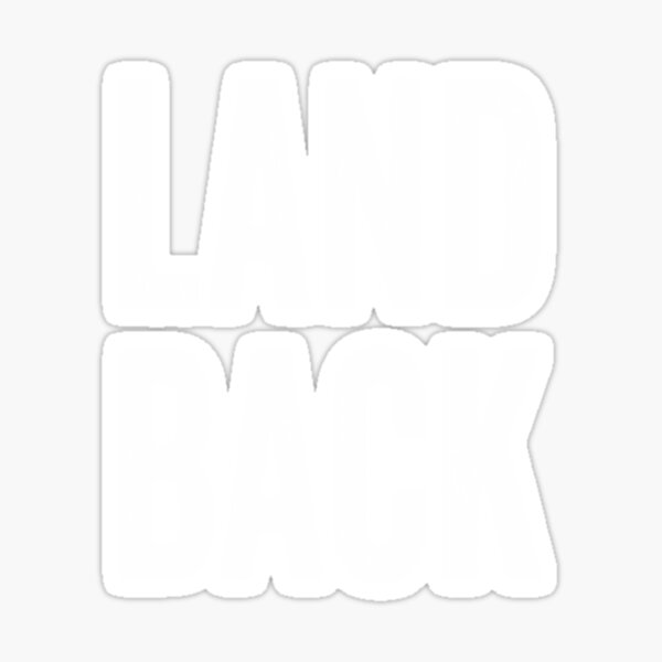 "Land Back Movement Native American LandBack " Sticker for Sale by ...