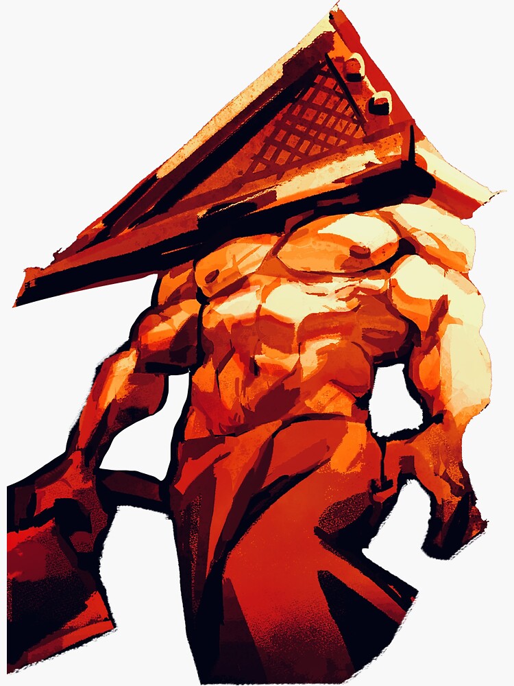 "pyramid head" Sticker for Sale by karvviie | Redbubble