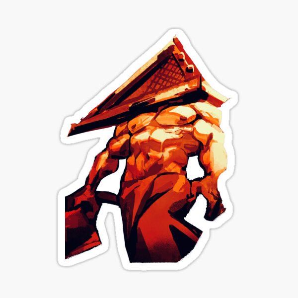 "pyramid head" Sticker for Sale by karvviie | Redbubble