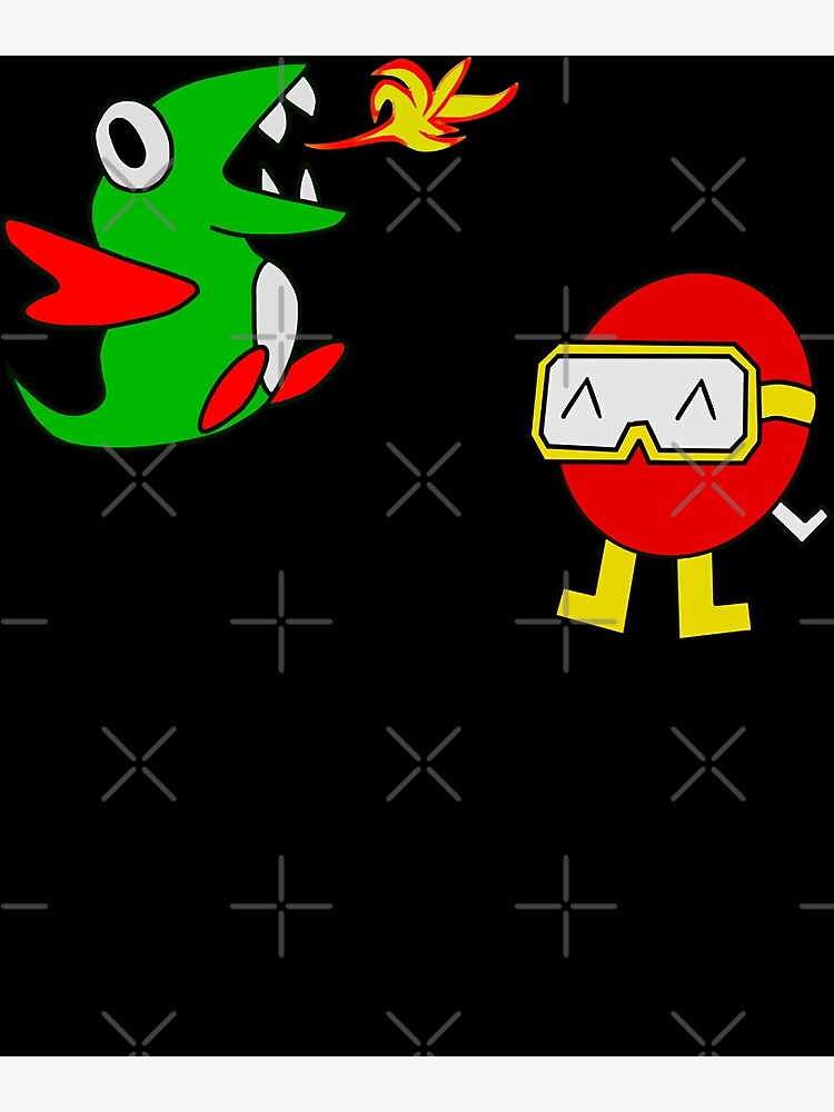 "People Classic Dig Pixel Art Dug Vintage Style Art" Poster for Sale by ...