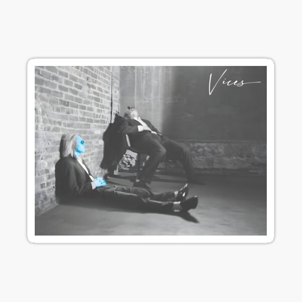 "Vices" Sticker for Sale by bgreent | Redbubble