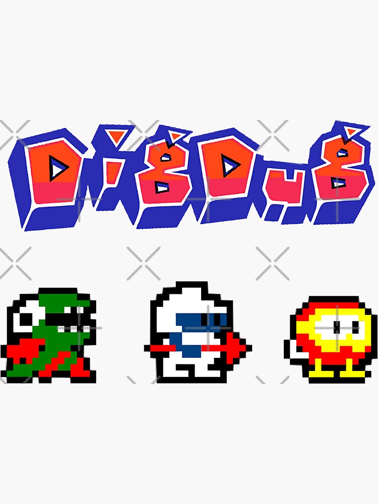 "Women Who Love Dig Video Games Dug Video Game Birthday" Sticker for ...