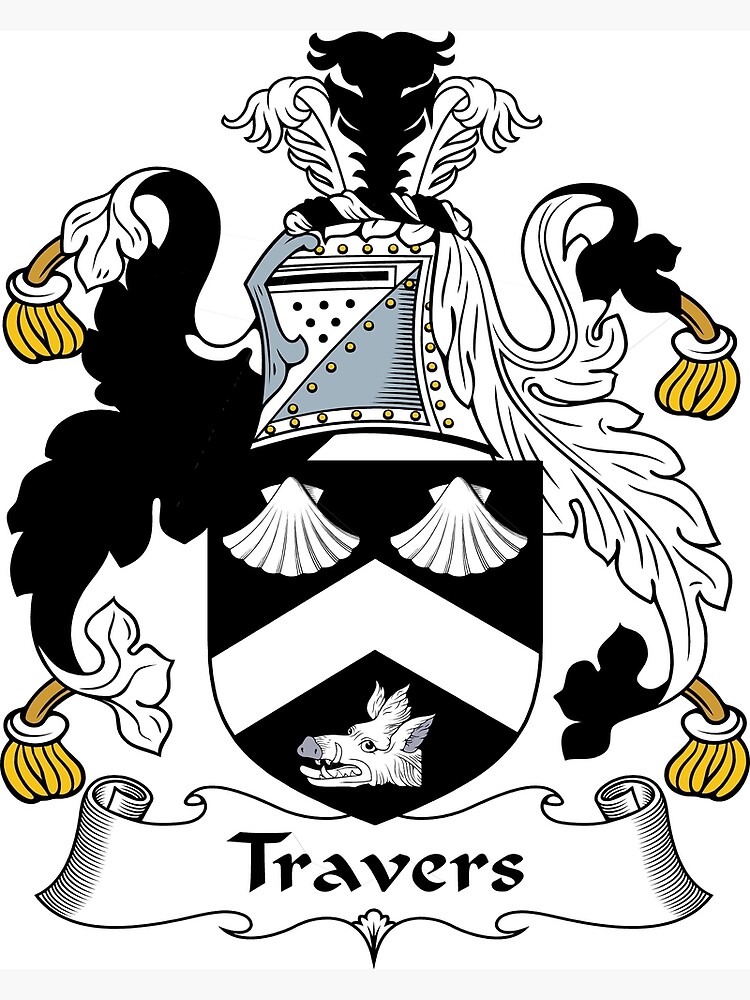 "Travers " Poster for Sale by HaroldHeraldry | Redbubble