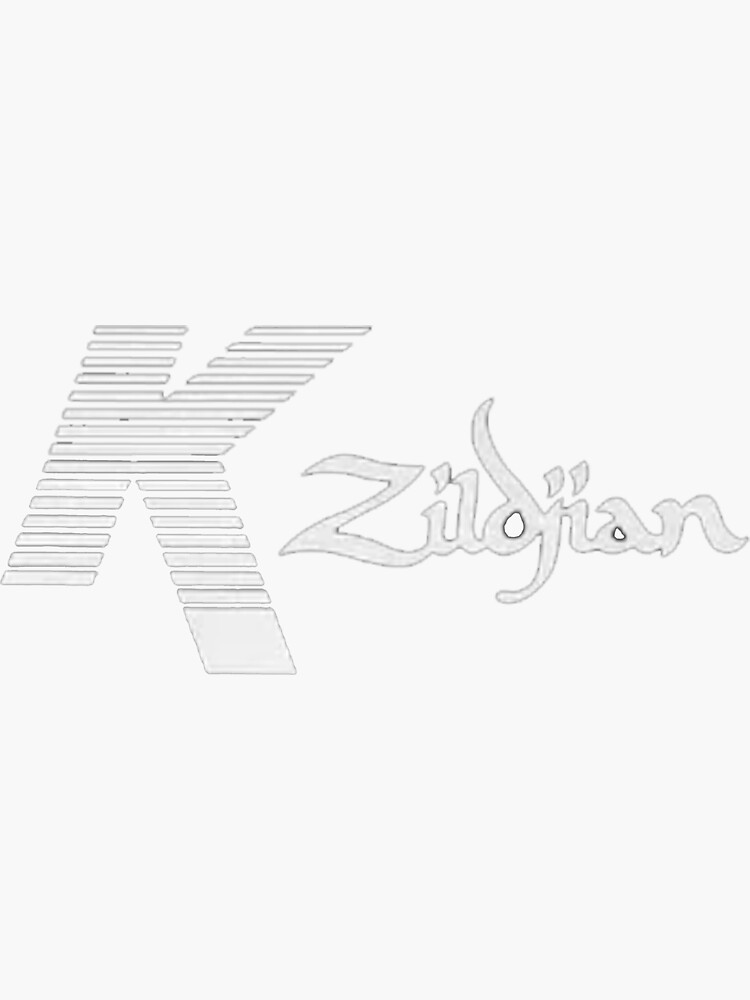 "zildjian k" Sticker for Sale by TobyGreene | Redbubble