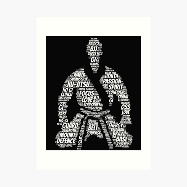 Jiu Jitsu Art Prints | Redbubble