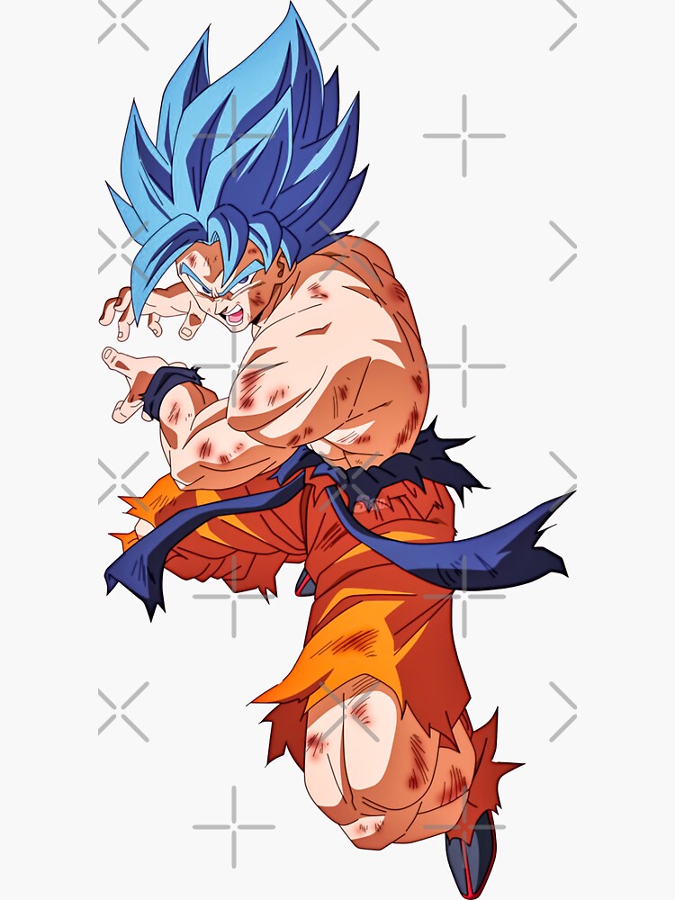 "dragon ball super " Sticker for Sale by MohamedATouil | Redbubble