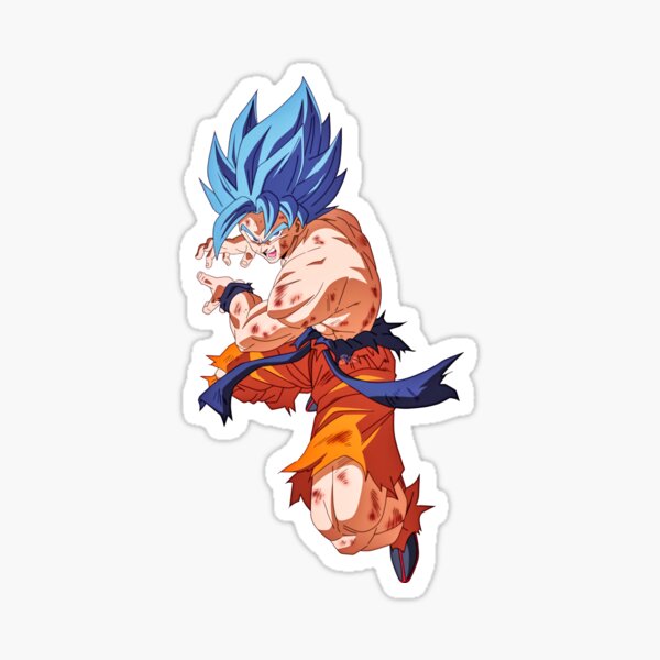 "dragon ball super " Sticker for Sale by MohamedATouil | Redbubble