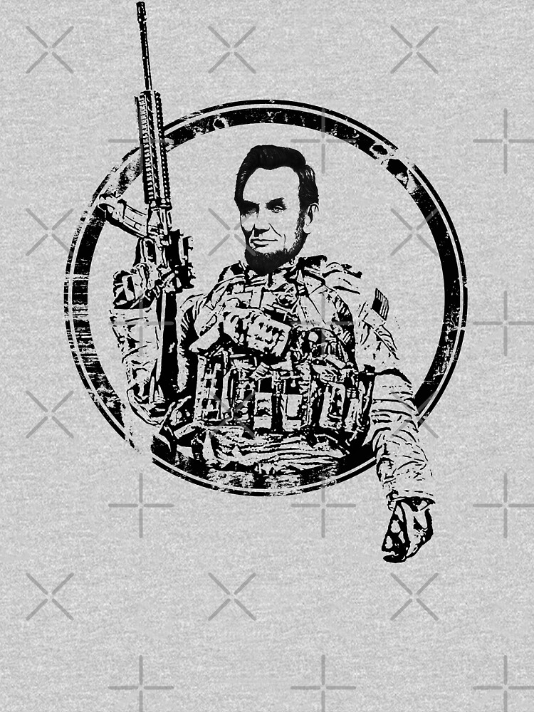"Tactical Abe" T-shirt by KURTUSMAXIMUS | Redbubble