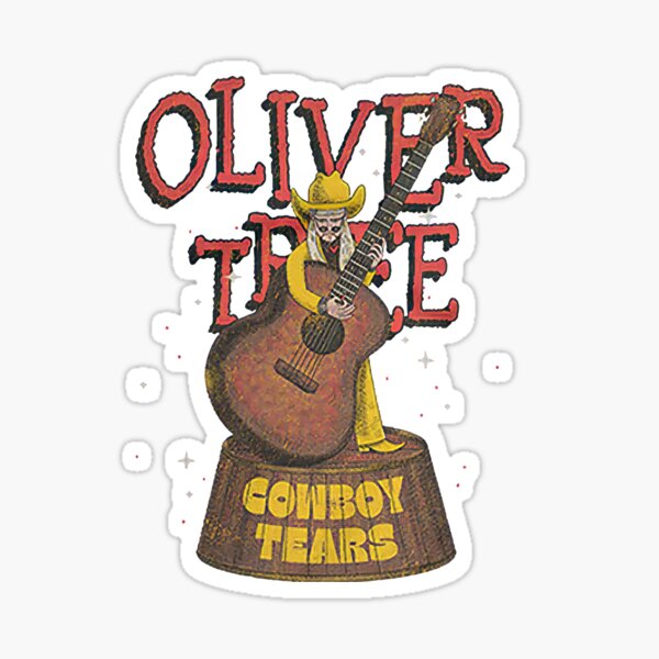 "oliver tree" Sticker for Sale by hinataauzi | Redbubble