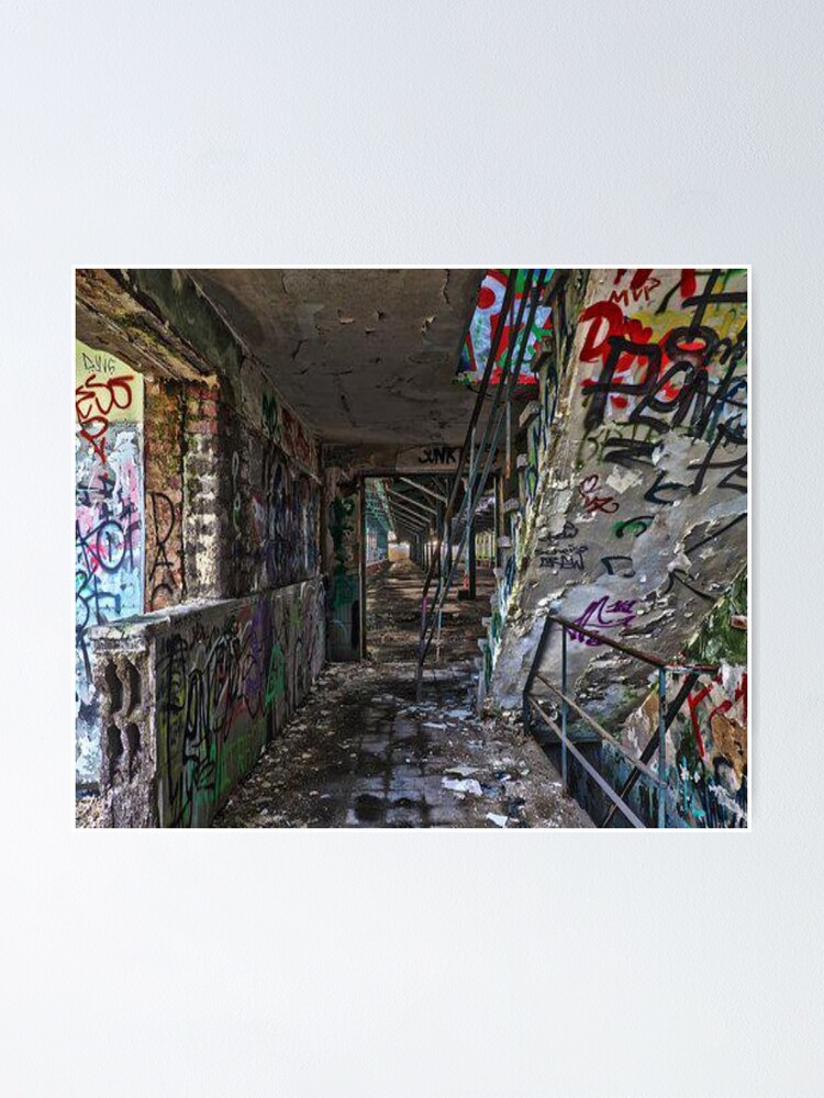 "Destroyed" Poster for Sale by sloganwriter12 | Redbubble