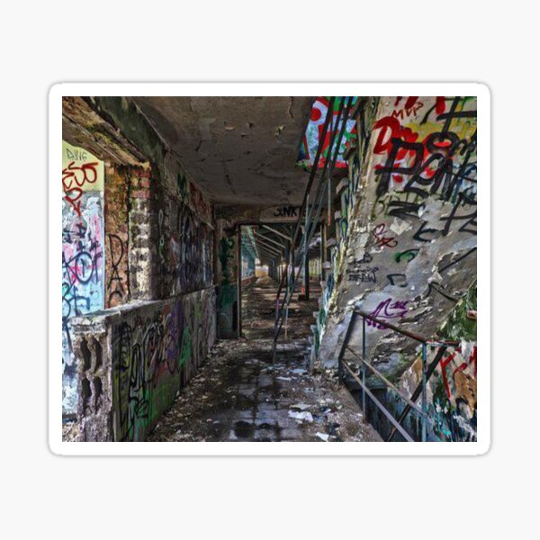 "Destroyed" Sticker for Sale by sloganwriter12 | Redbubble