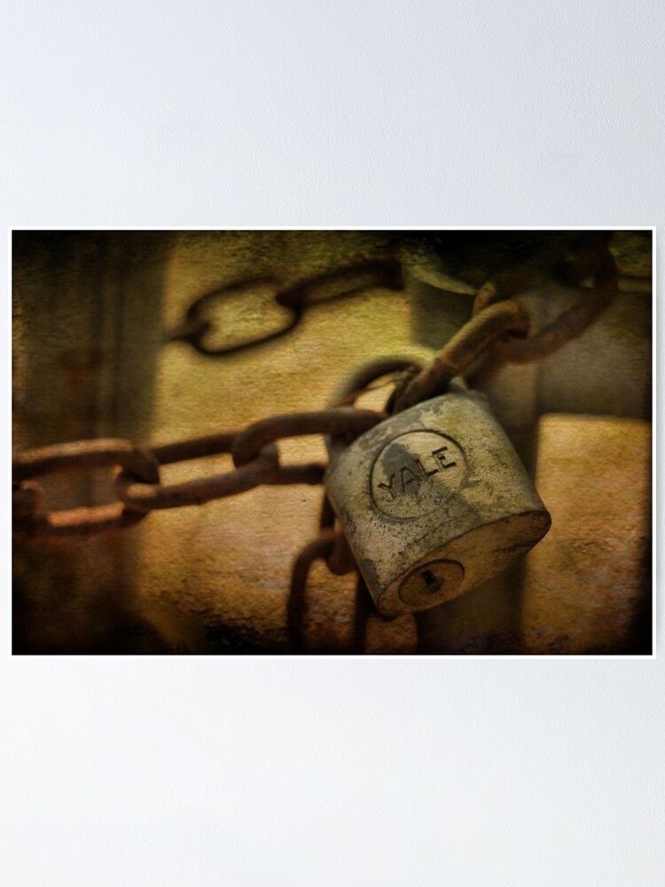 "lock" Poster for Sale by treewilli | Redbubble