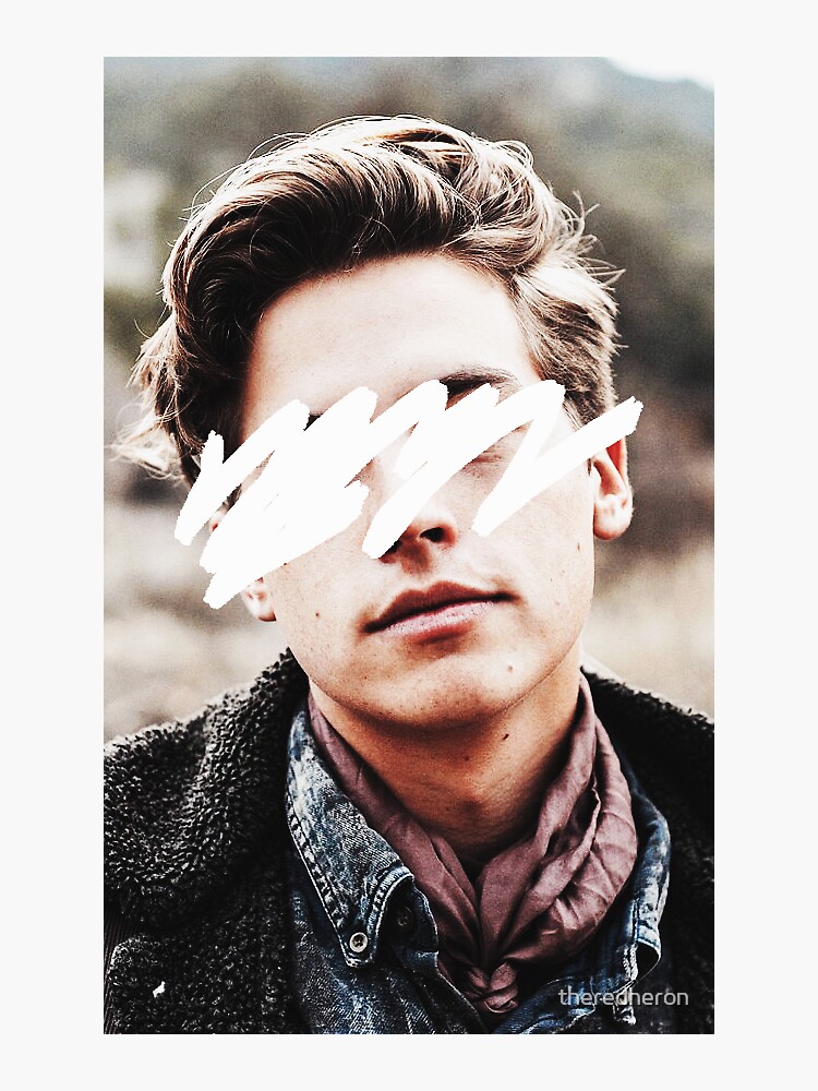 "Cole Sprouse Sticker // aesthetic" Sticker by theredheron | Redbubble