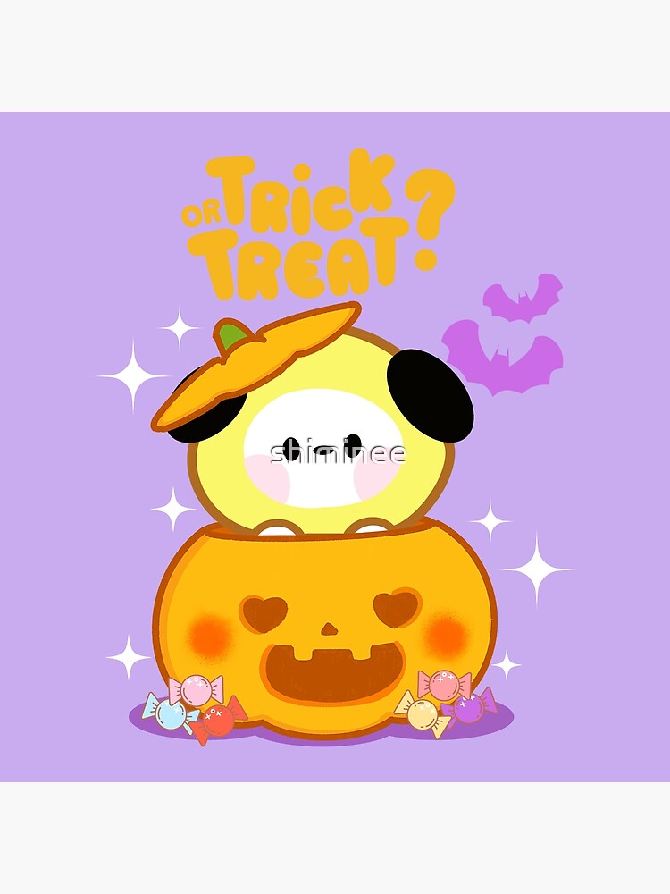 "Halloweeen BT21 Pumpkin - Cute BTS BT21 Halloween Trick or Treat ...