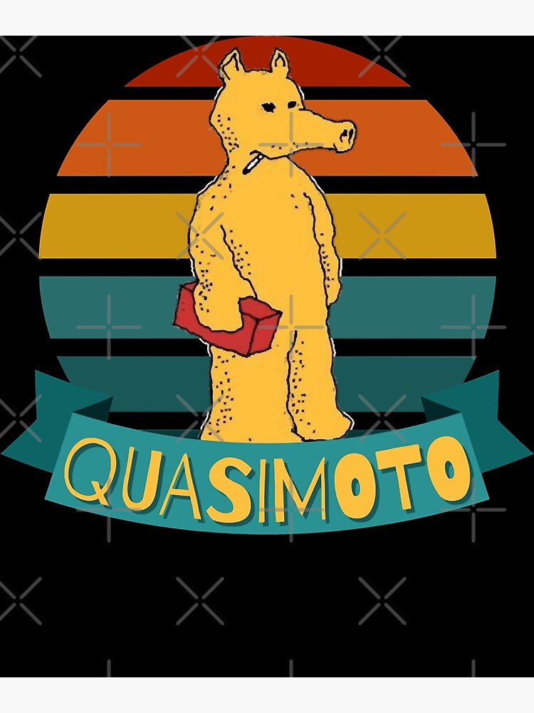 "Quasimoto Classic 10" Poster for Sale by GeorgebaileArts | Redbubble