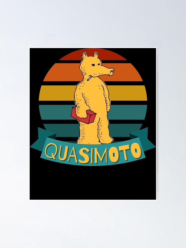 "Quasimoto Classic 10" Poster for Sale by GeorgebaileArts | Redbubble