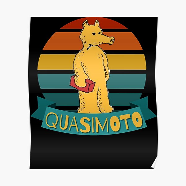 "Quasimoto Classic 10" Poster for Sale by GeorgebaileArts | Redbubble