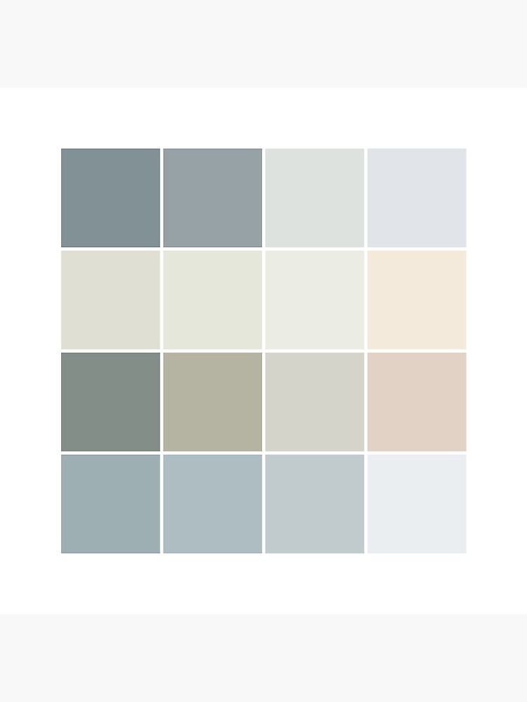 "pastel color chart" Art Print for Sale by merolledesign | Redbubble