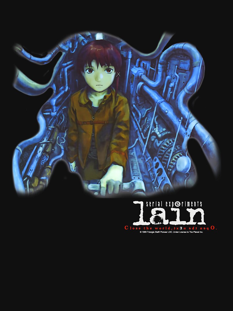 "Serial Experiments Lain 11" T-shirt for Sale by wantzkrehela | Redbubble | serial t-shirts ...
