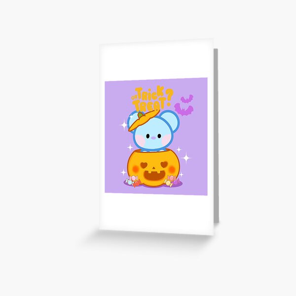 "Halloweeen BT21 Pumpkin - Cute BTS BT21 Halloween Trick or Treat Koya ...